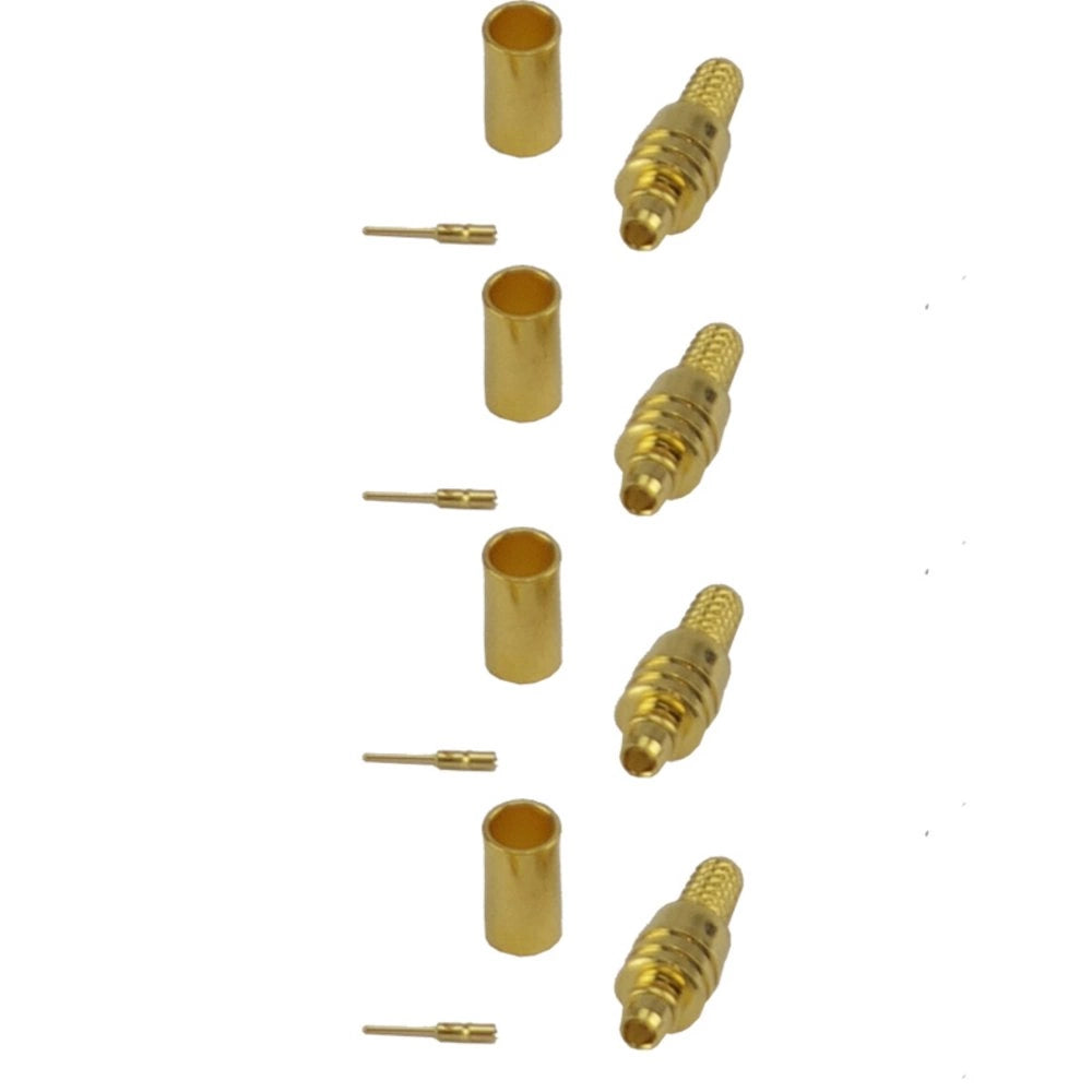 4 MMCX Male Crimp Connector - RG316/RG174 – Wifi Antennas