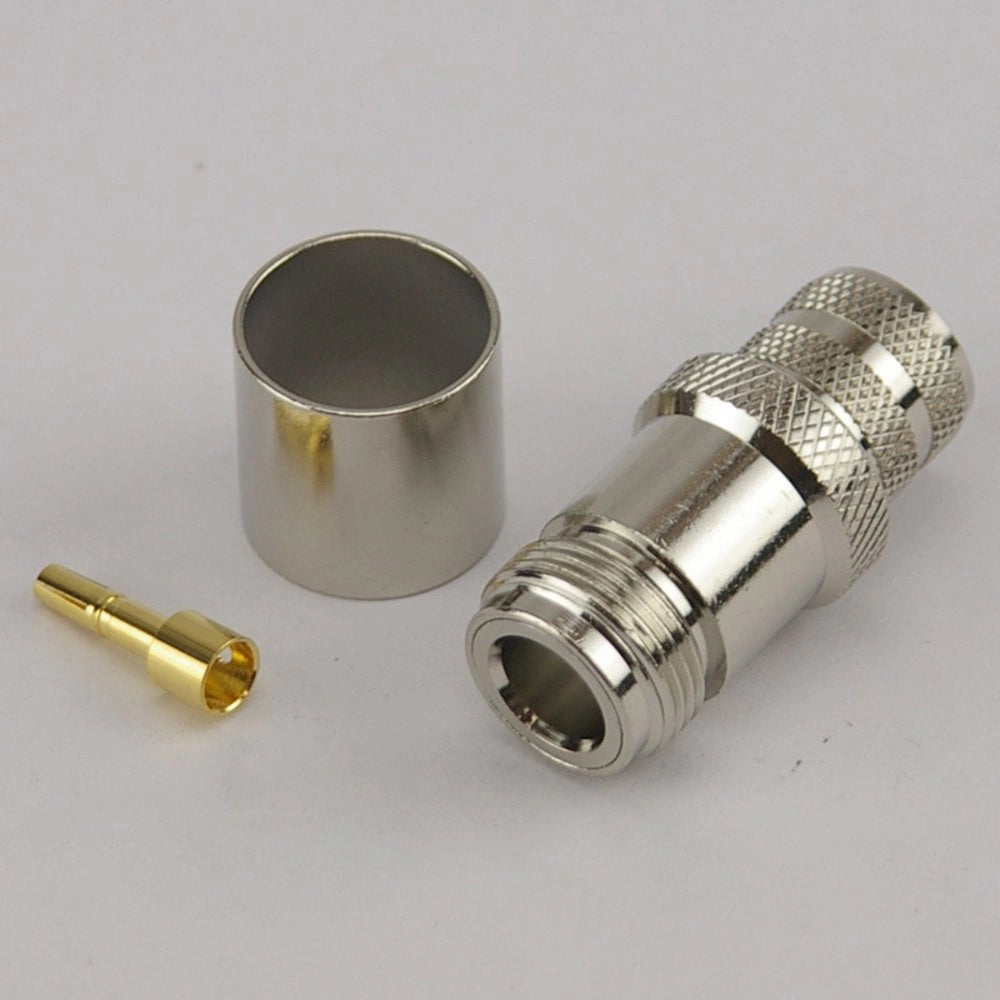 N-Type Female Crimp Connector - CFD600 – Wifi Antennas