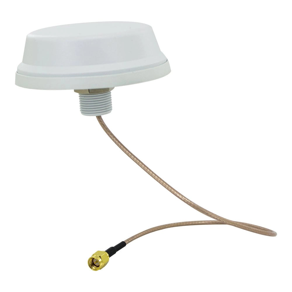 1-4dBi LTE 700-960/1575-2700MHz Omni-Directional Ceiling Puck Antenna ...